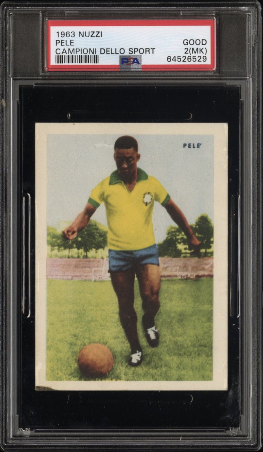1963 Nuzzi Campioni Dello Sport - Pele (Italy) - PeleCards.com